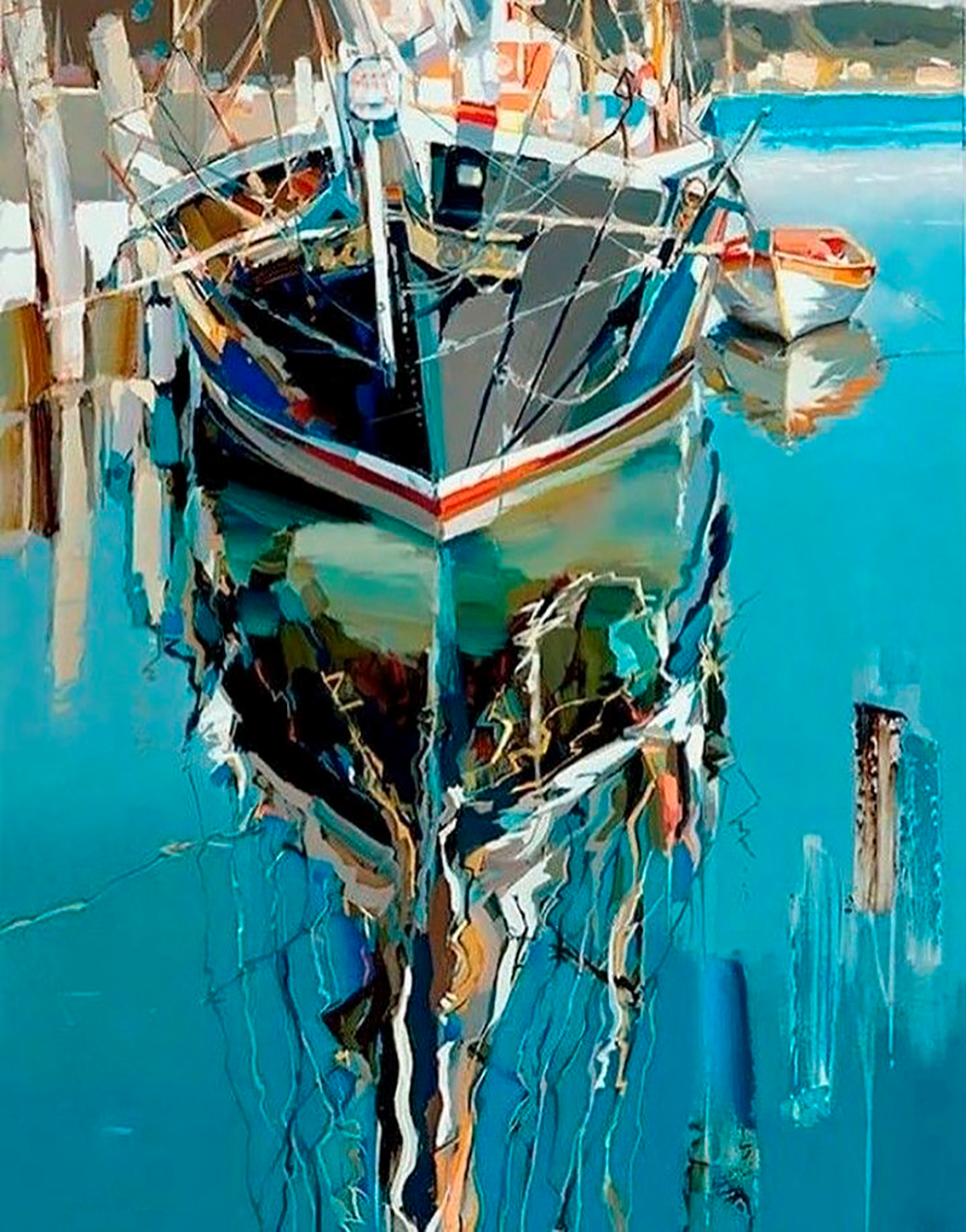 Картина по номерам Яхта