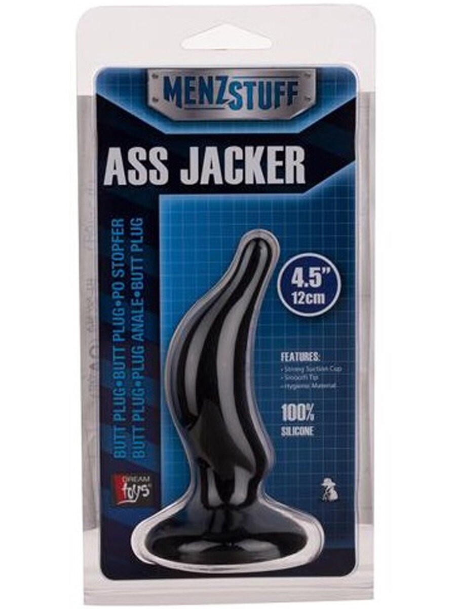 Силиконовая анальная пробка, 12cm