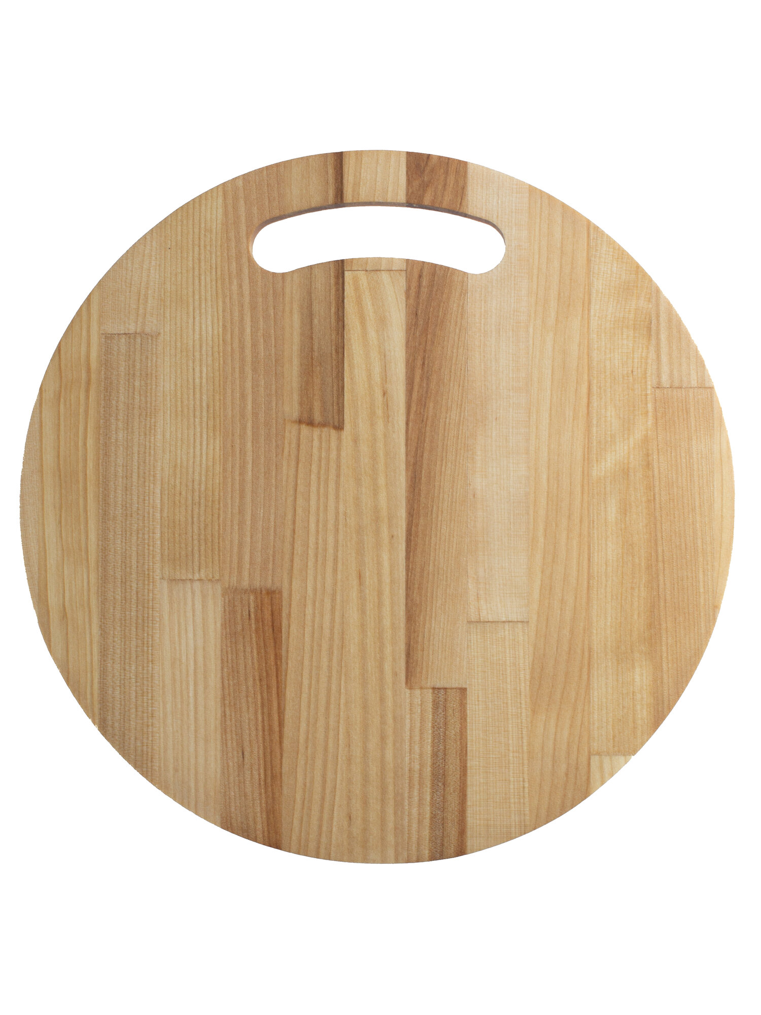 Доска разделочная из массива дерева с пропиткой маслом Panairo "Lavarna", 20*20*0,8 см.