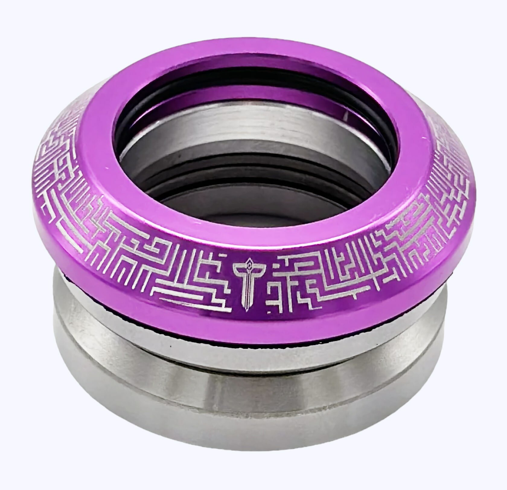 Интегрированная рулевая для трюкового самоката Totem Labyrinth S24 - Фиолетовый