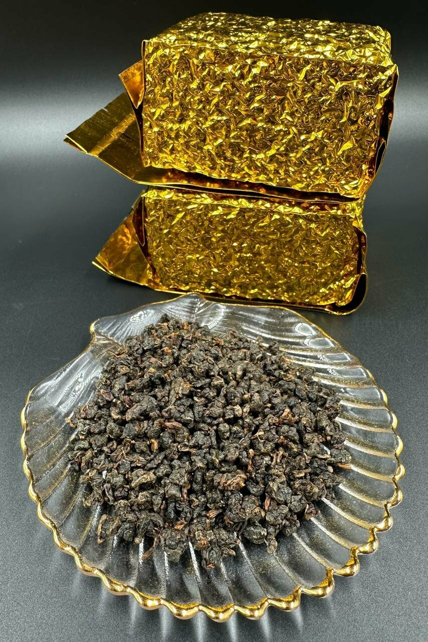 Габа улун «Янтарь. Премиум» (Тайвань), 50 г. Чай с повышенным содержанием гамк