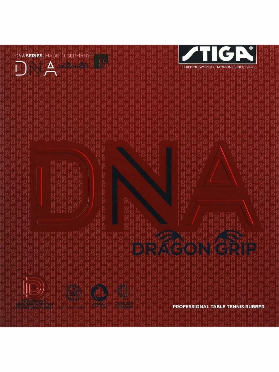 Накладка Stiga DNA Dragon Grip (красный, 2.15)