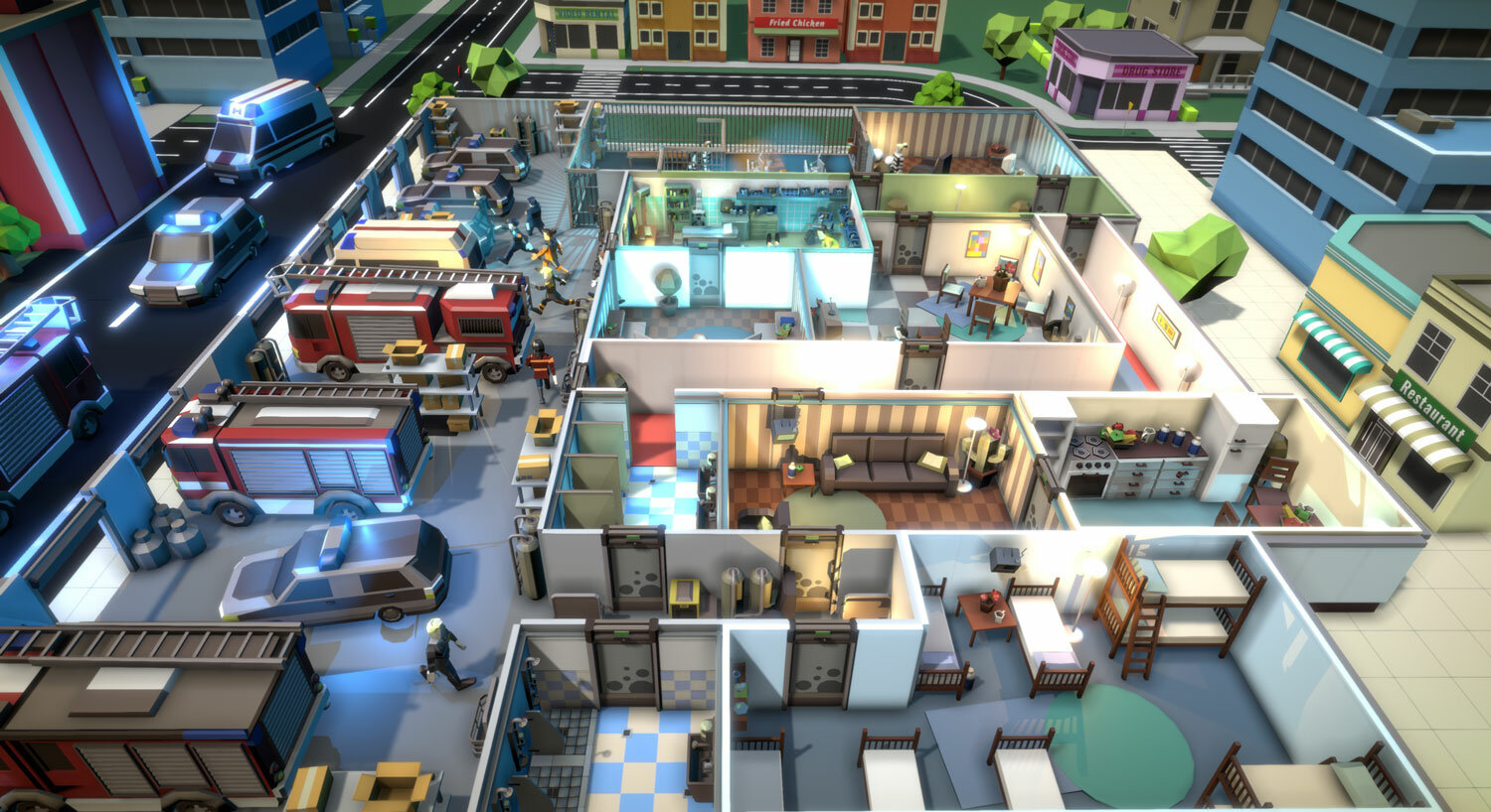 Rescue HQ - The Tycoon (PS4) — фото 1