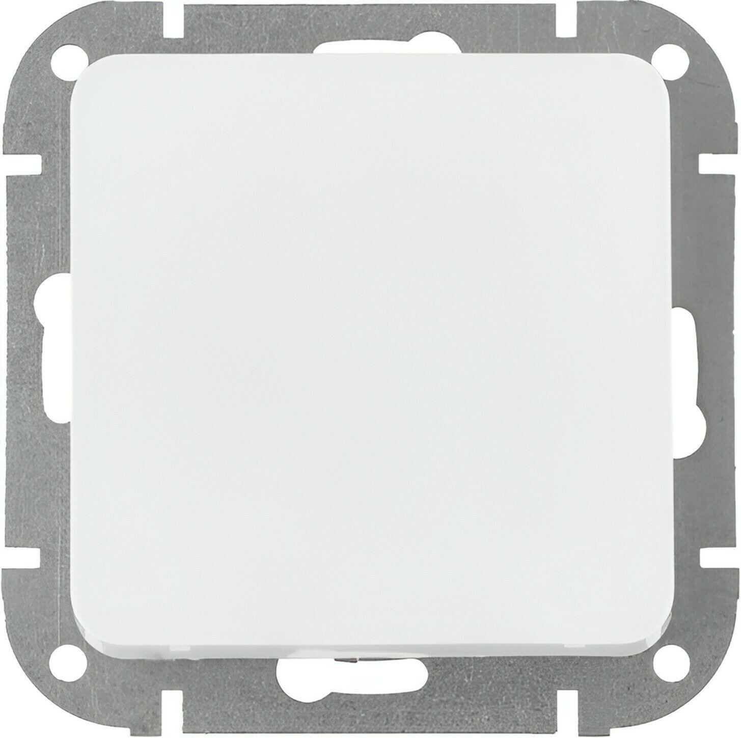 Выключатель 1 клав. проходной (скрытый) белый, Astrum, Bylectrica (С6 10-3561) (BYLECTRICA)