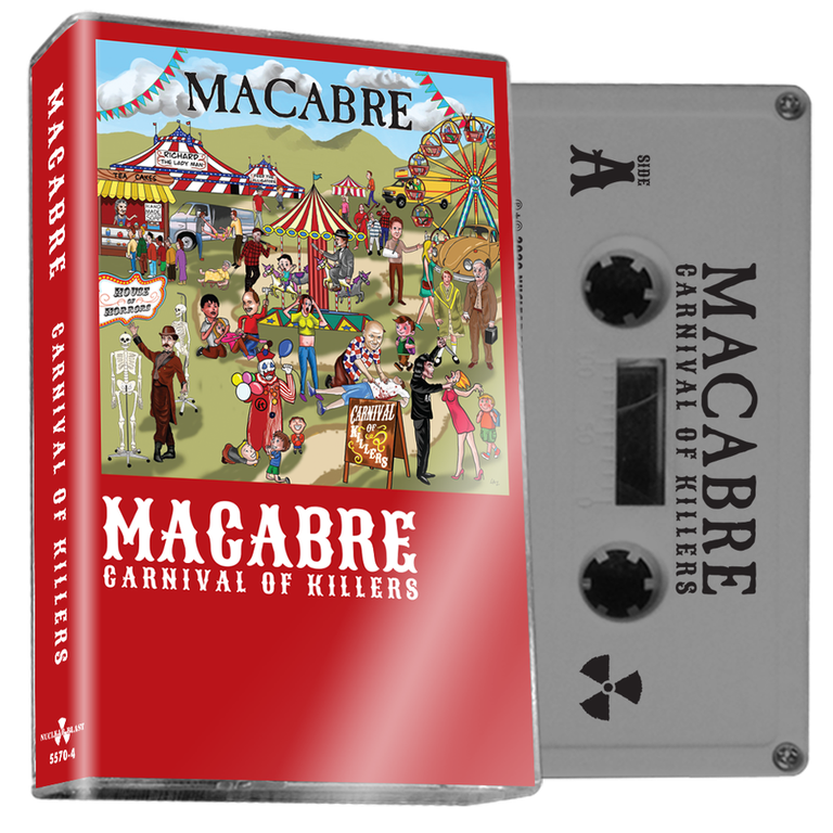 Аудиокассета MACABRE - Carnival of killers MC
