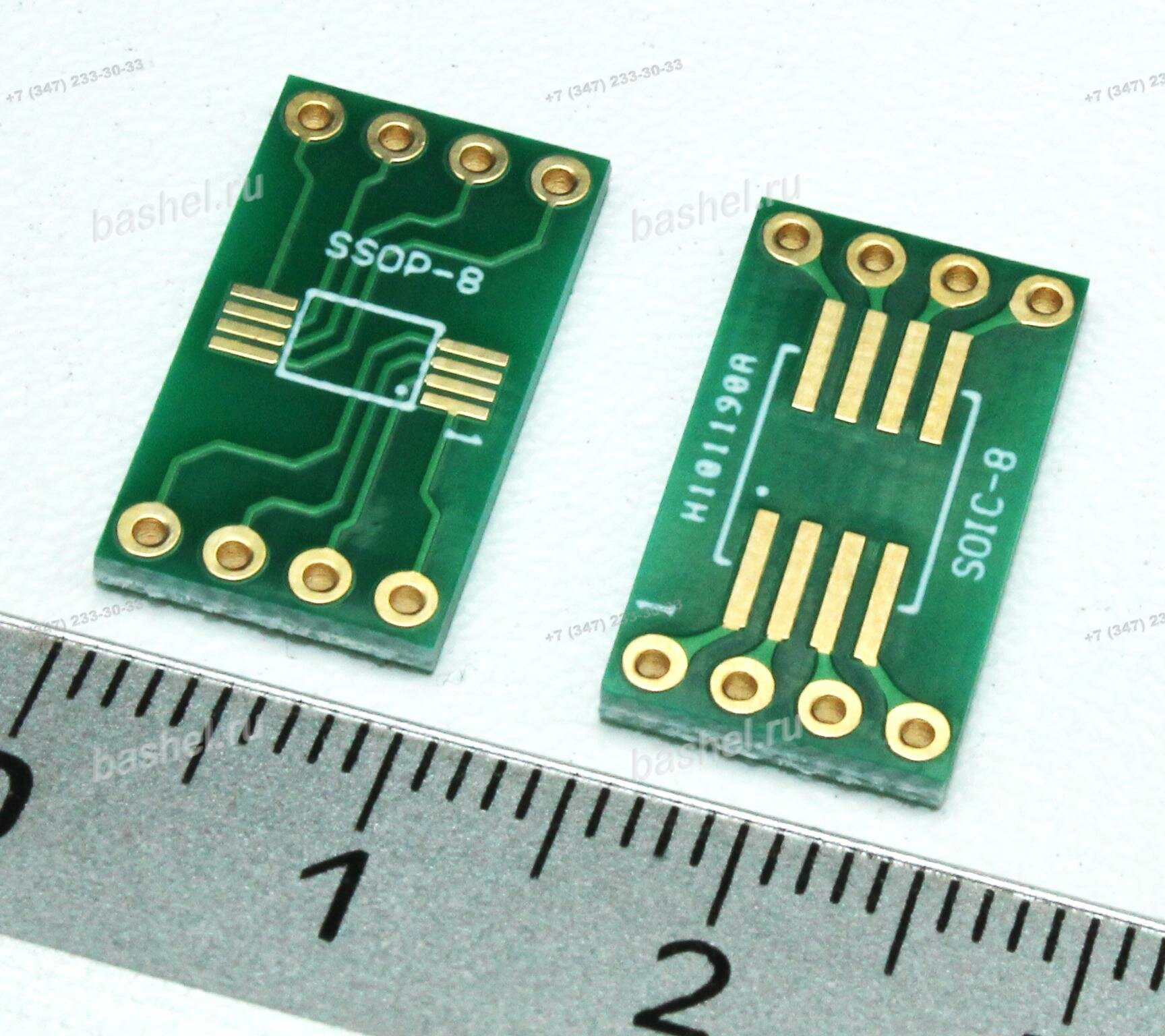 Плата-переходник SOIC8 и SSOP8 в DIP