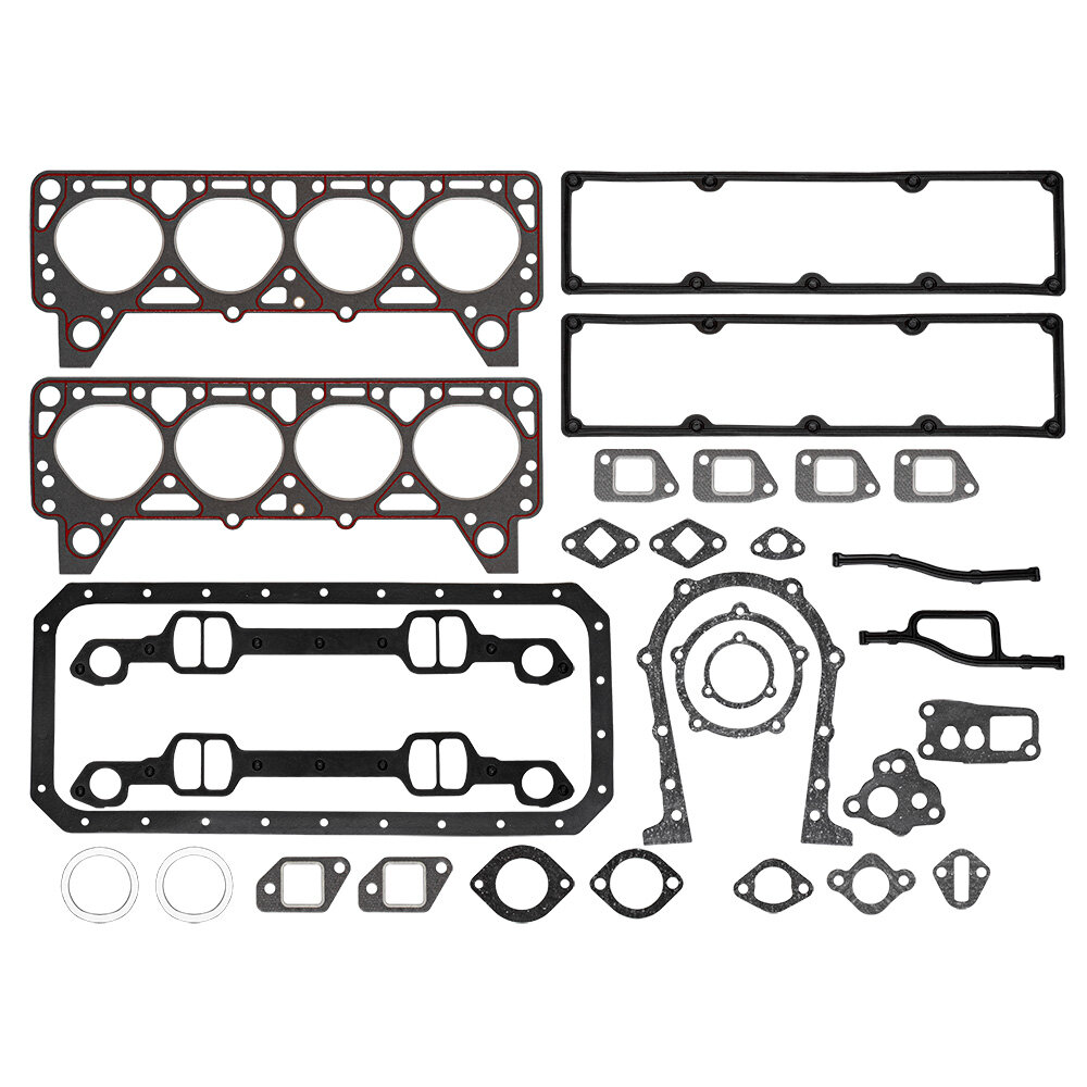 Комплект прокладок двигателя ЗИЛ-130 (пгбц с герметиком) полный (20 наименований)