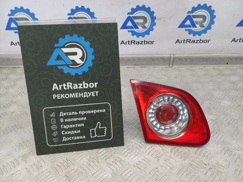 Б/У Фонарь задний левый Volkswagen Passat B6 / Фольксваген Пассат B6 1.8 CDAB 152 Л.С 2010