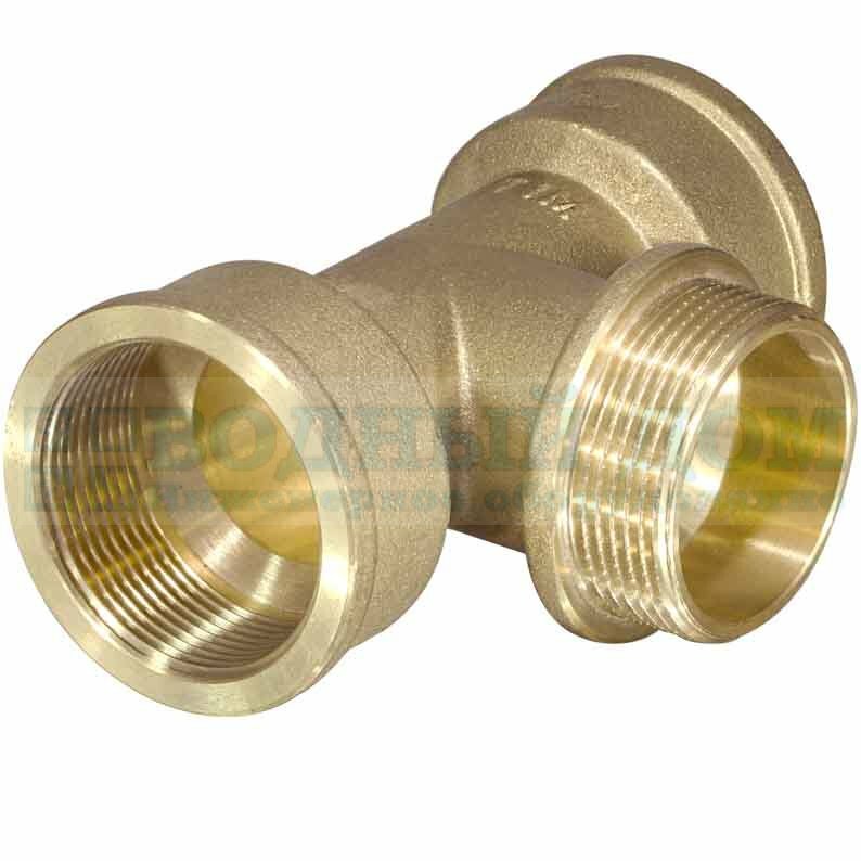 Тройник 1/2" в/н/в