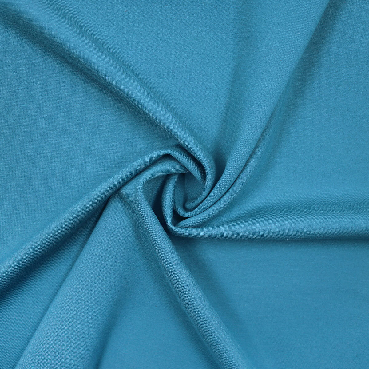 Трикотаж Джерси Сине-Зеленый, 1,0 м х 1,4 м, 67 % вискоза, 28 % нейлон, 5 % спандекс