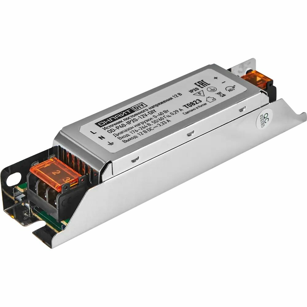 Блок питания 90384 OD-P40-IP20-12V 12 В 40 Вт IP20