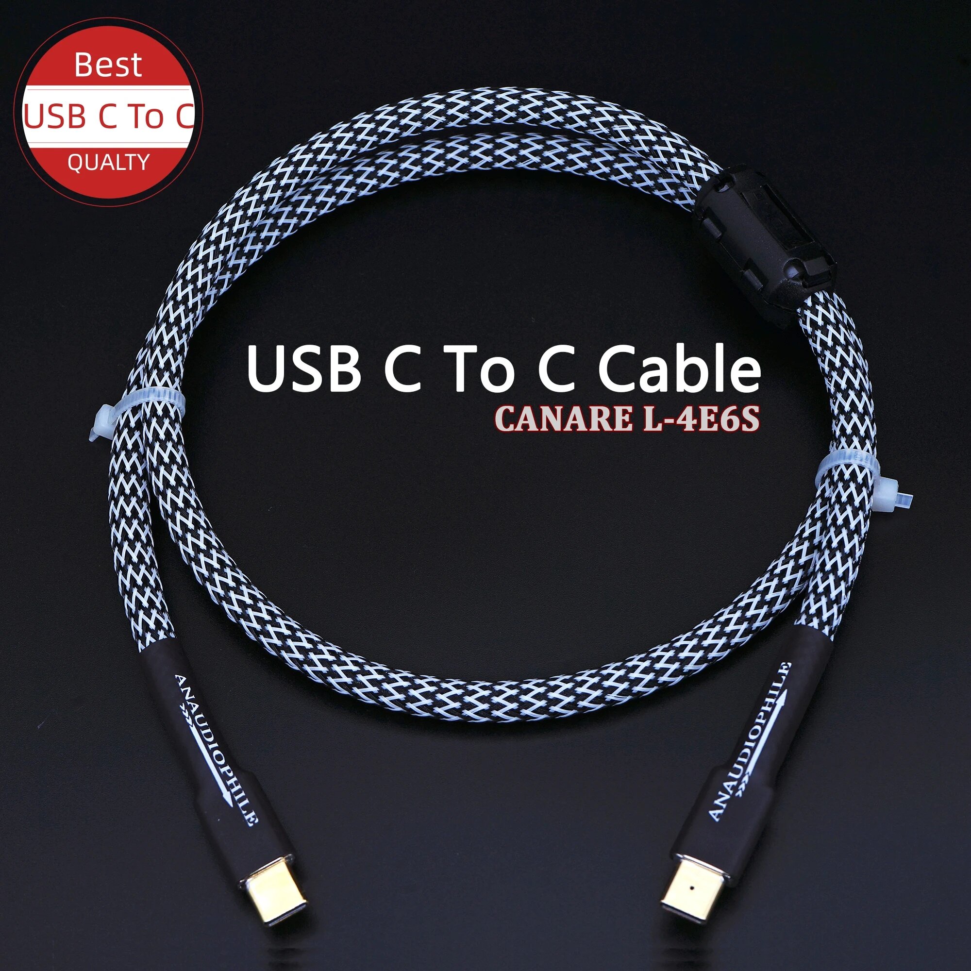 CANARE HiFi USB-кабель USB Type A To B / USB A To C / USB C To B / C To C 4. C To C, 30cm 1ft