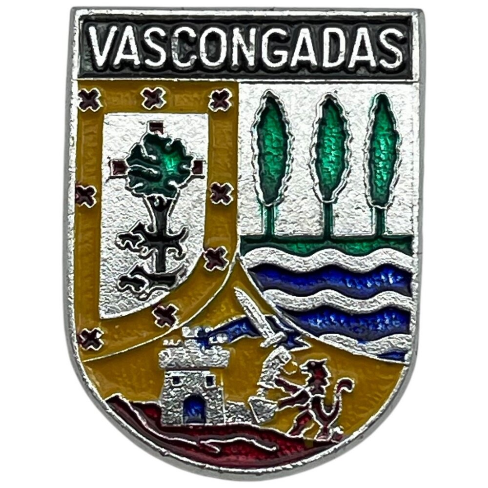 Знак "Vascongadas (Страна Басков). Гербы регионов Испании" Россия 2007 г.