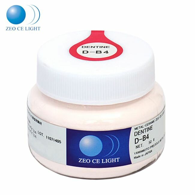 Дентин Dentine D-B4, порошок, 50г, ZEO CE LIGHT, Yamakin (Япония)