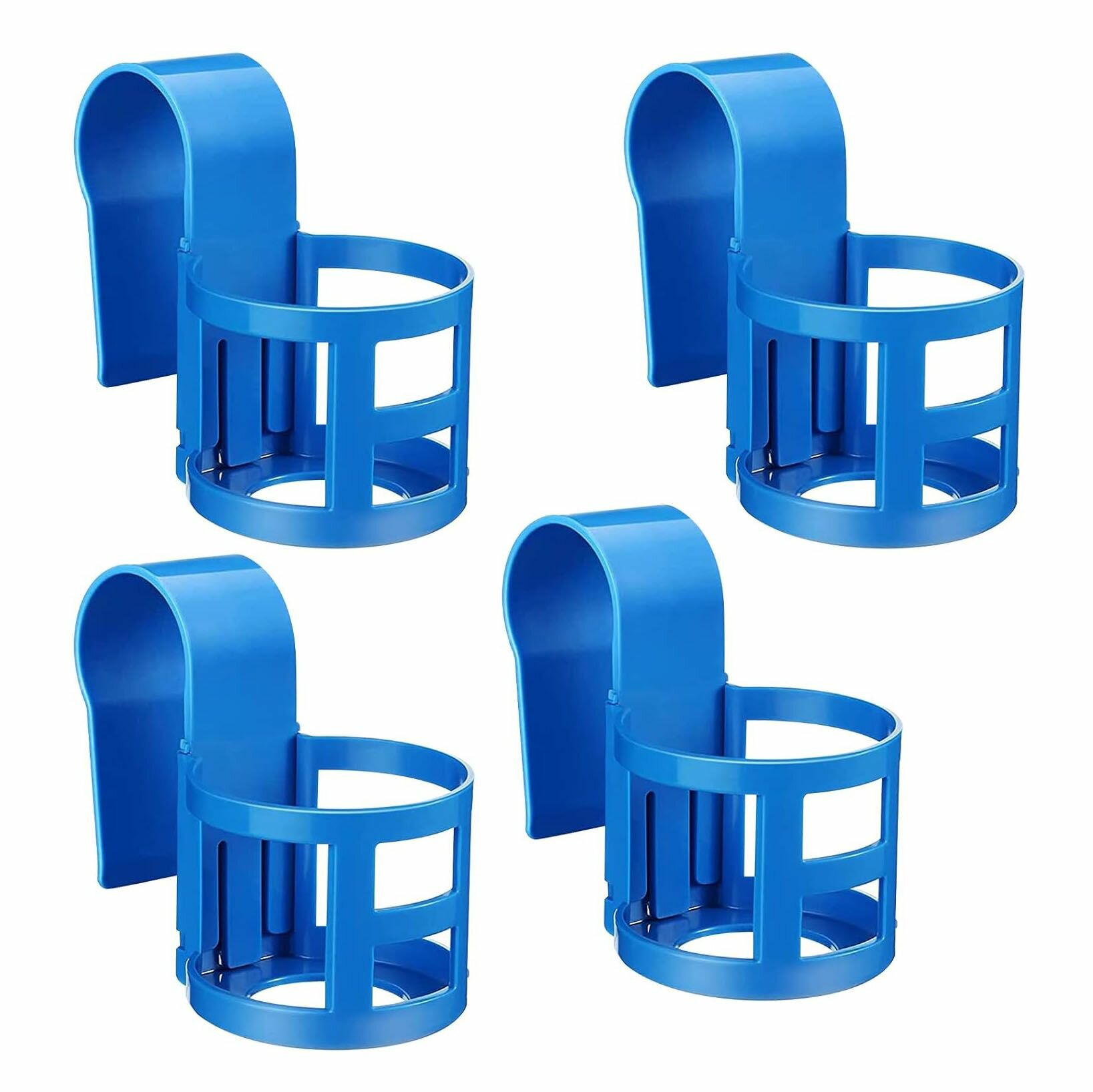 Подстаканники для бассейна 4 шт. удобные держатели напитков у борта для наземных и каркасных бассейнов до 5 см