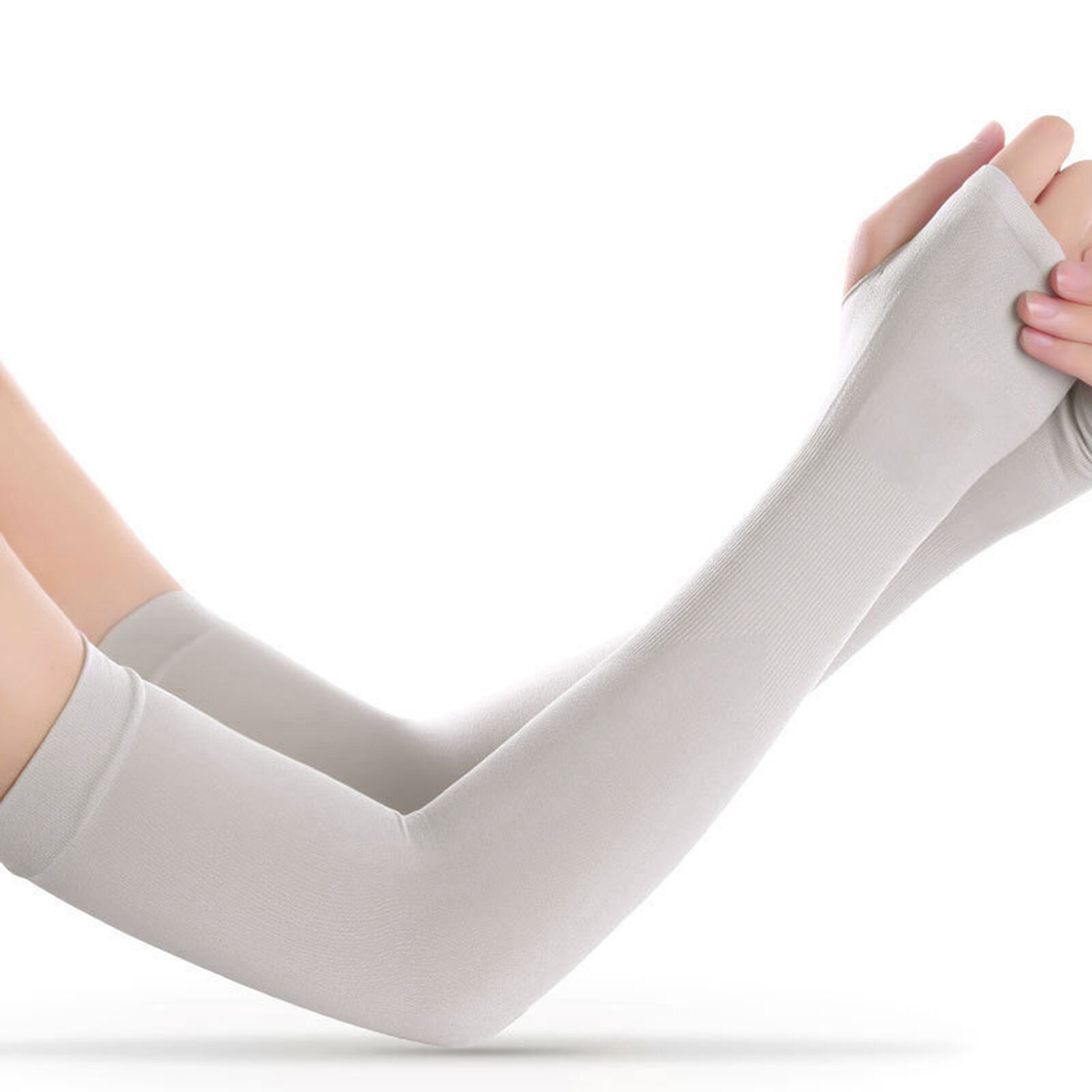 Мужские и женские охлаждающие нарукавники с защитой от ультрафиолета, длинные рукава, для велоспорта, бега, гольфа, спорта, нарукавники