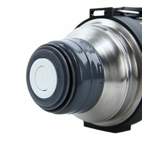 Пробка для термоса с кнопкой - герметичная крышка, удобная замена носика термоса для работы, в походе и в дороге