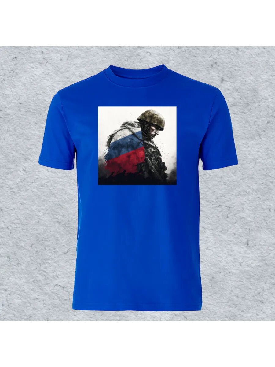 Футболка россия russia эмблема армия