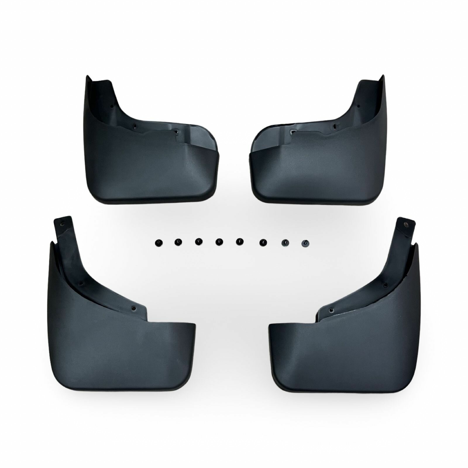 Audi Q7 (4L) 2006-2015 Оригинальные брызговики OEM (комплект из 4шт)