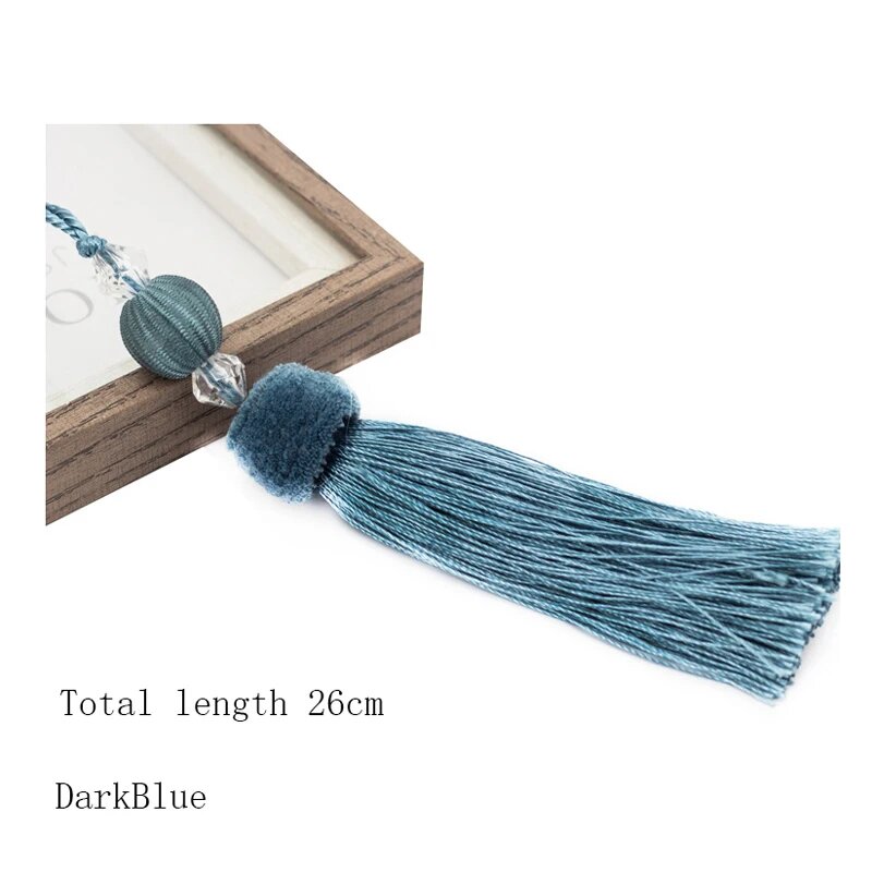 Шёлковые кисточки для декора 2 шт.