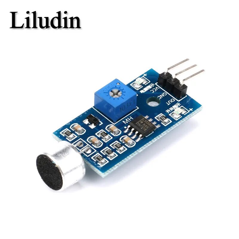Датчик звука Liludin Switch Detection Whistle Sound Sensor Blue