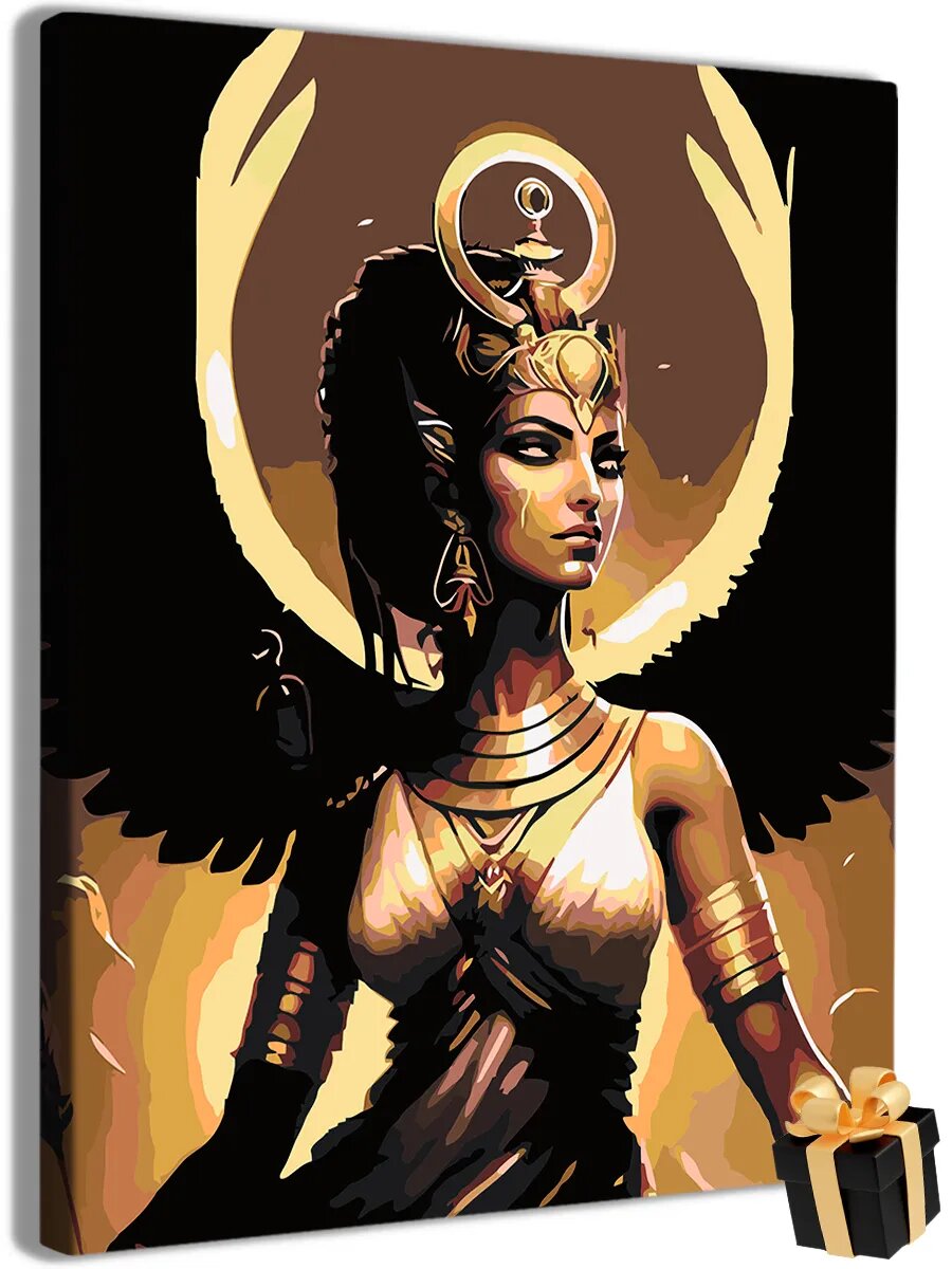 Картина по номерам египетские боги Исида