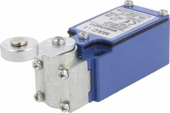 Концевой выключатель PANASONIC MAM1F43Z11 NO + NC, 10А, макс.400ВAC, макс.250ВDC, 1 шт