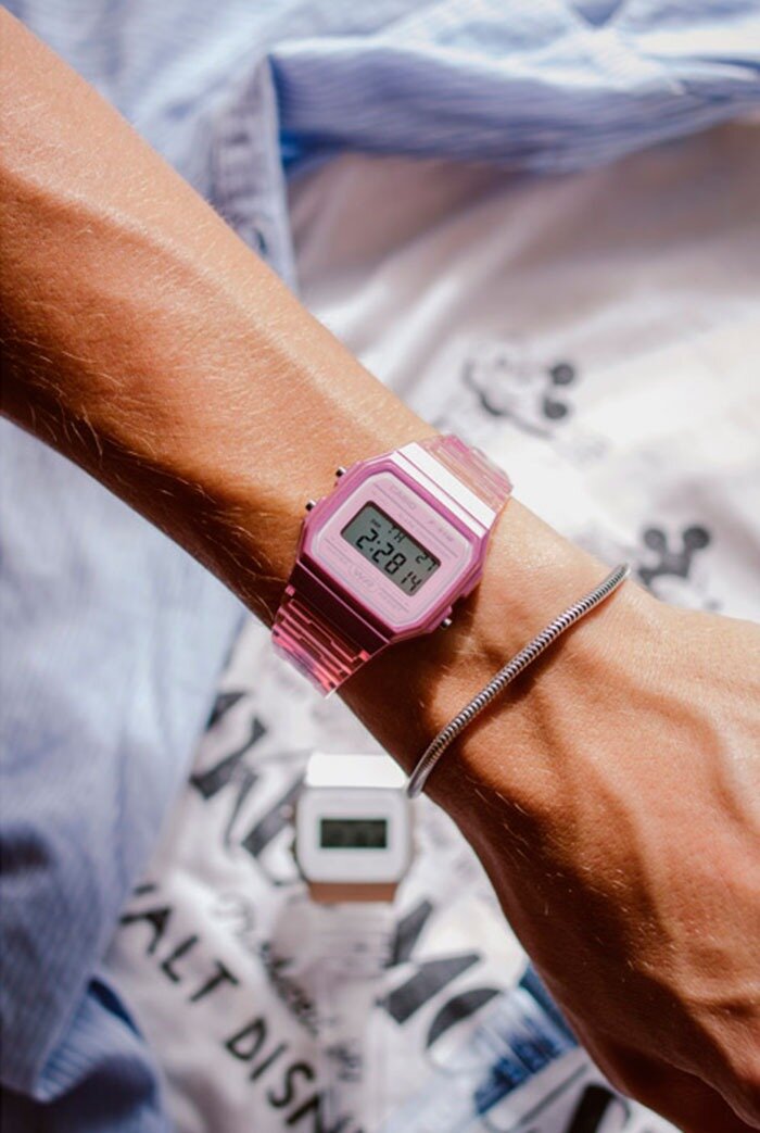 Наручные часы CASIO Vintage, розовый — фото 1
