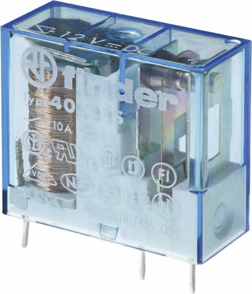 Реле FINDER 403000000000 Миниатюрное универсальное электромеханическое реле монтаж на печатную плат 1шт