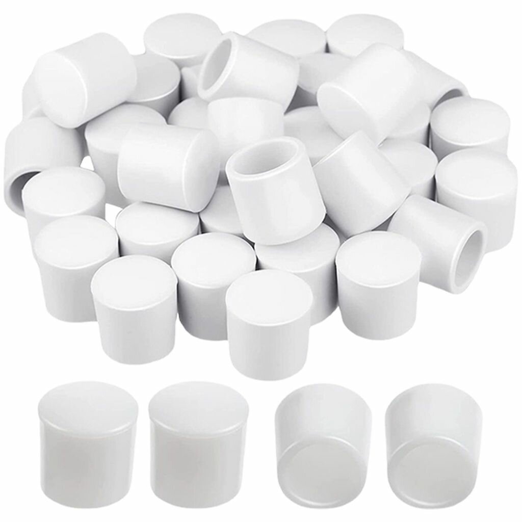 (1 упаковка) Детали пружинного дверного стопора, новый материал, белая крышка дверного стопора-20 штук