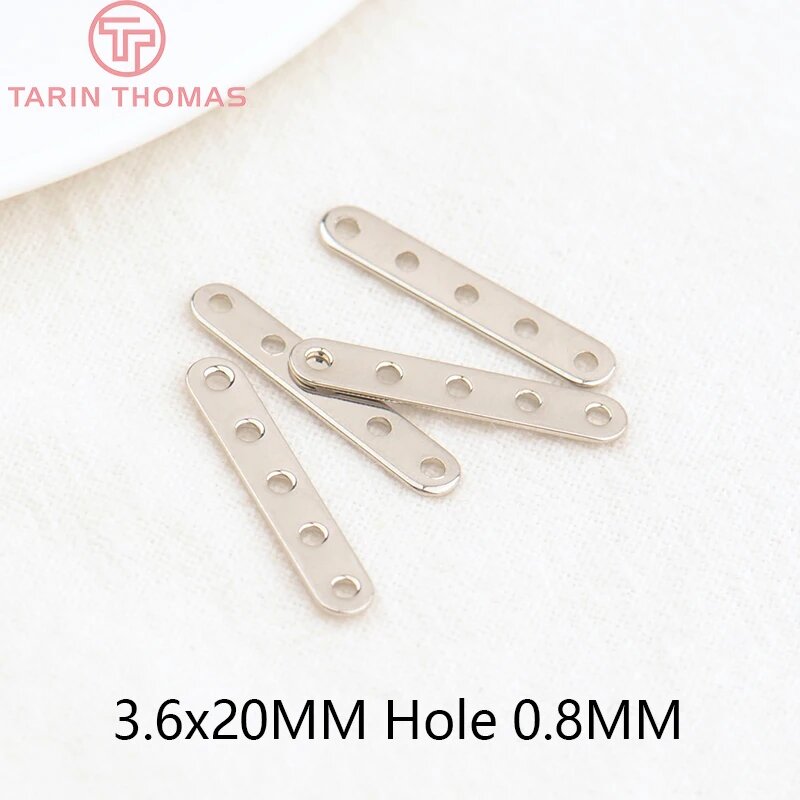 Бусины TARIN THOMAS 20 мм, 3.6 мм, 5 отверстий, цвет 4426