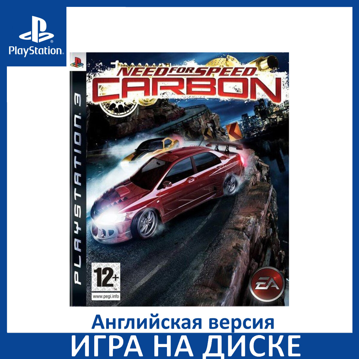 Игра Need for Speed: Carbon PS3 Английский язык Диск на PlayStation 3