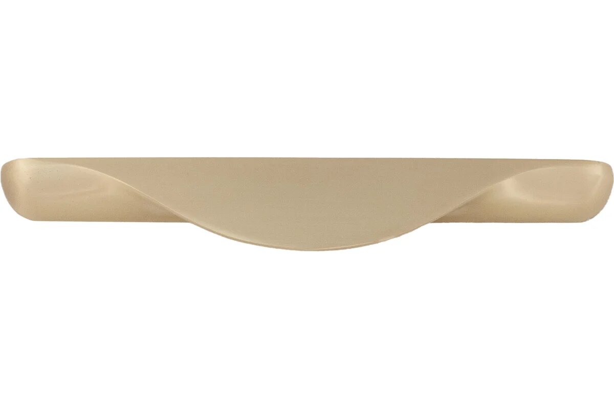 AKS Ручка меб скоба мет. METAX 128, брашированное золото, 104152