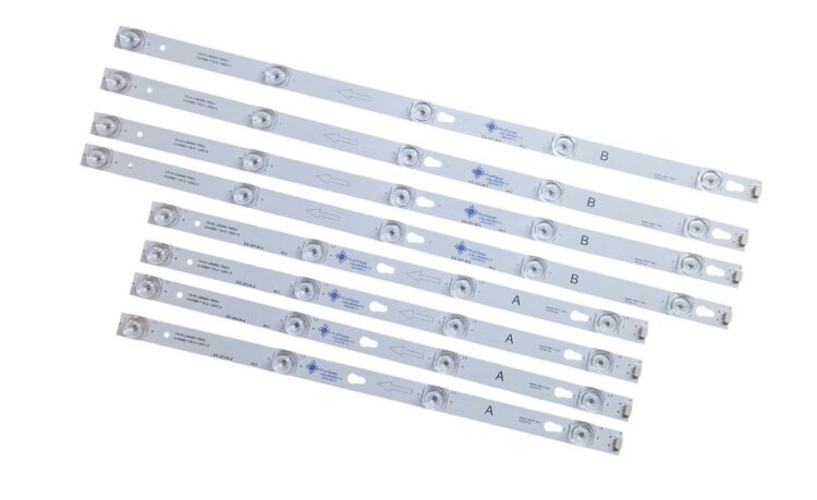 LED подсветка TOT_49_D2900_4X4+4X5_3030C_d6t-2d1_B_5S1P REV. V3 2016/0701 YHF-4C-LB4905-YH04J