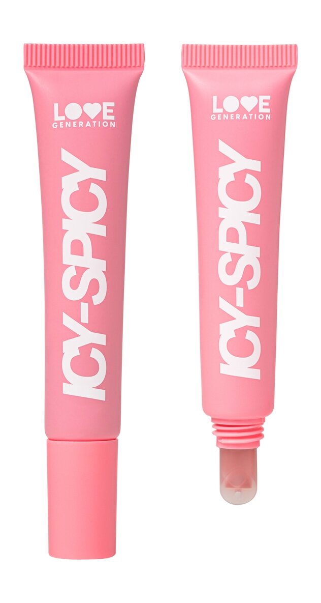 LOVE GENERATION Блеск-плампер для губ Icy-Spicy глянцевый, 7 мл, 04 Бежево-Коричневый