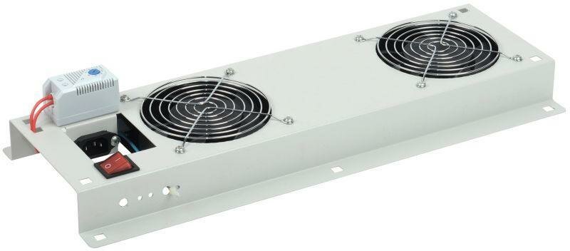 Панель вентиляторная с выключателем и термостатом 2 мод. сер. код FM35-22M ITK 1 шт.