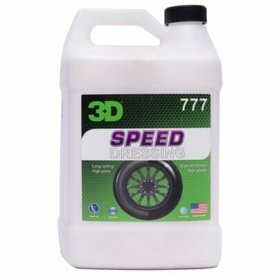 3D Speed Dressing Средство для чернения и ухода за автомобильными шинами, 3,78л.