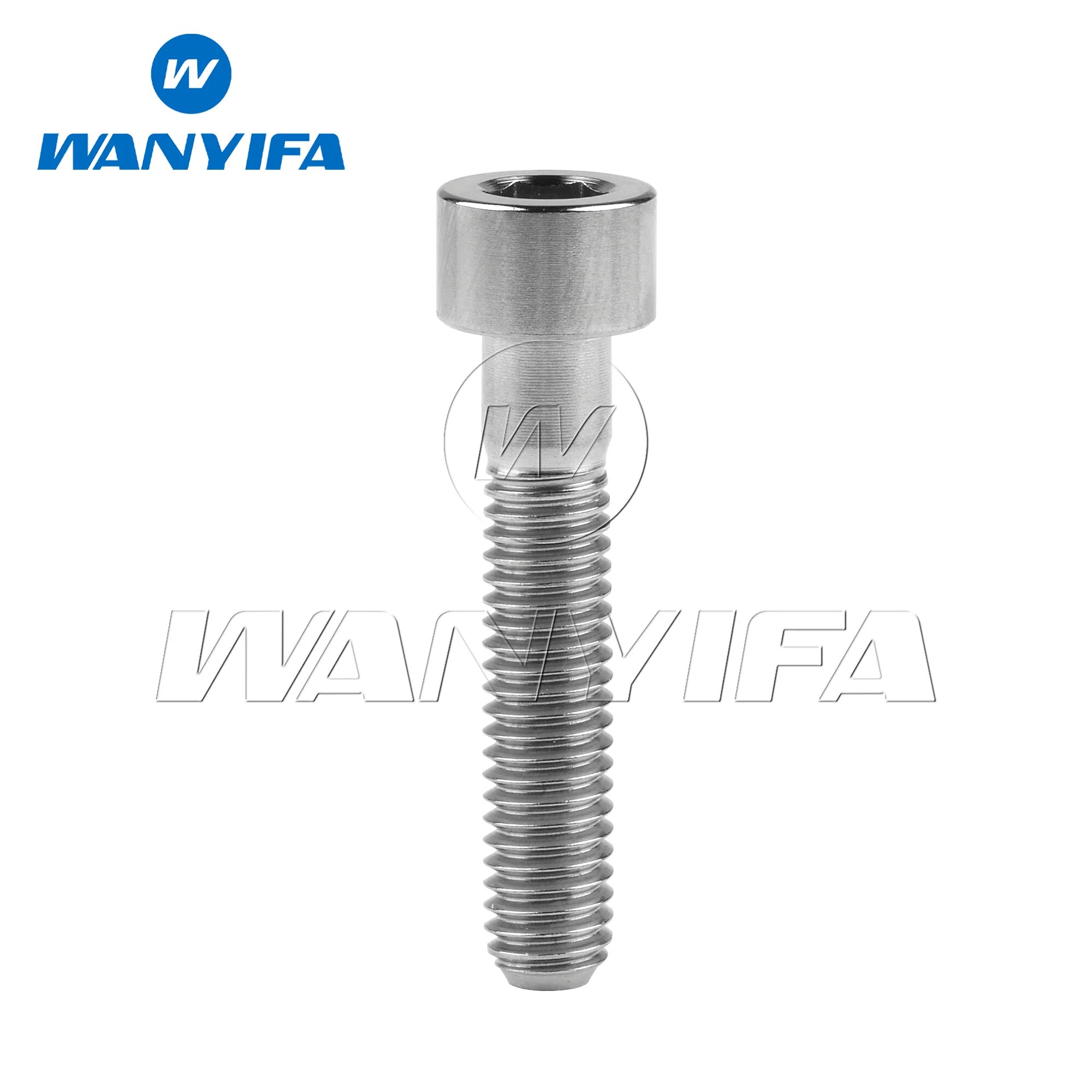 Титановые болты Wanyifa M5/M6 для велосипеда M5, Titanium, 35mm