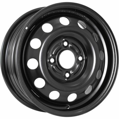 Колесный штампованный диск Евразиа тапо 53C47G R14x5.5 4x108 ET47 CB63.3 Black