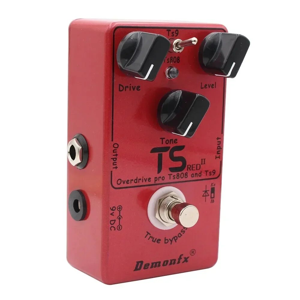 DemonFX TS Red Pro Overdrive гитарная педаль — фото 1