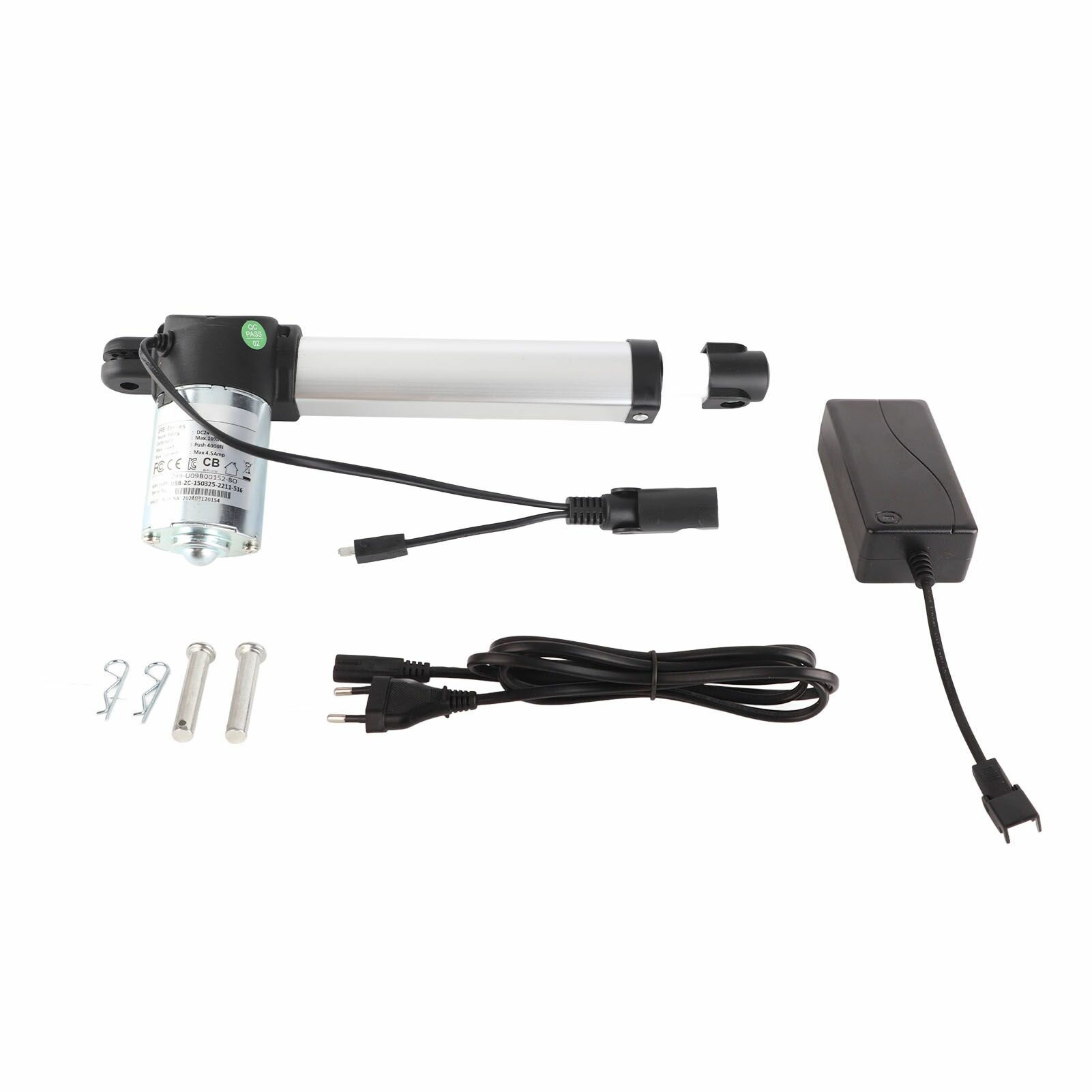 Электрический линейный привод с ходом 150 мм для кресла-реклайнера, мотора массажной кровати 100 240V, применение в электрических кроватях и диванах