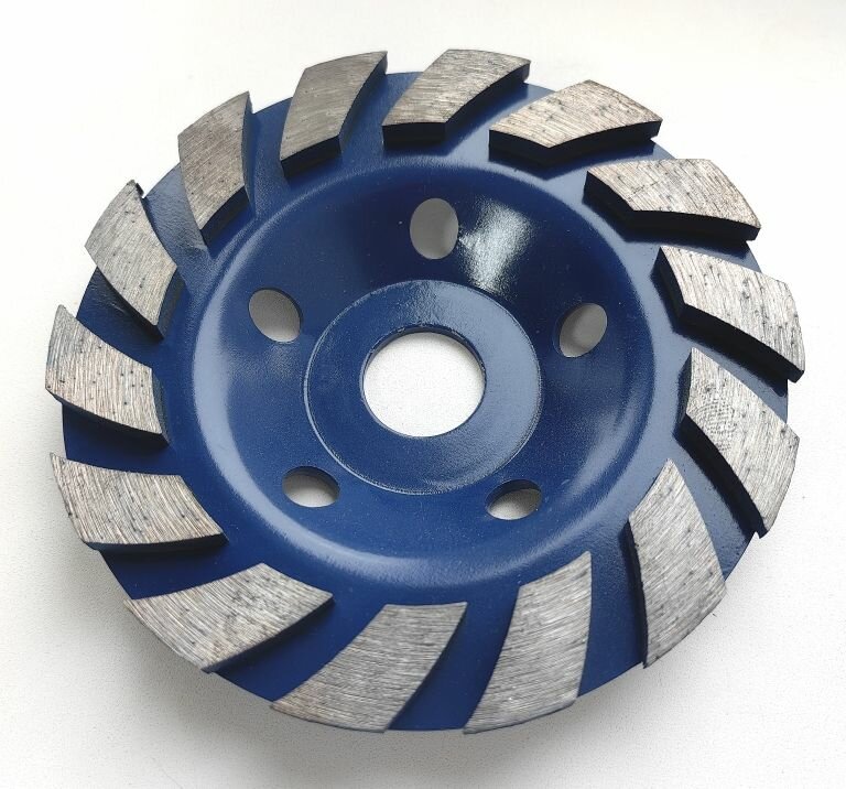 Сегментная алмазная чашка, D125мм -H22.23