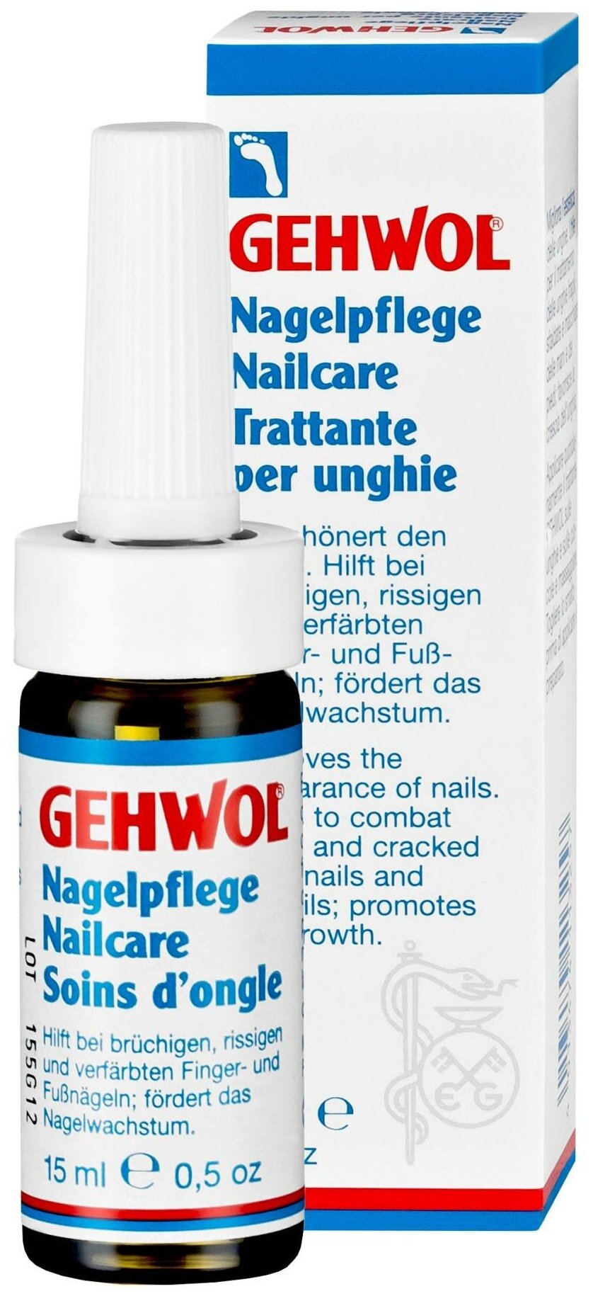 Gehwol Средство для ухода за ногтями Nagelpflege Nailcare, 15 мл
