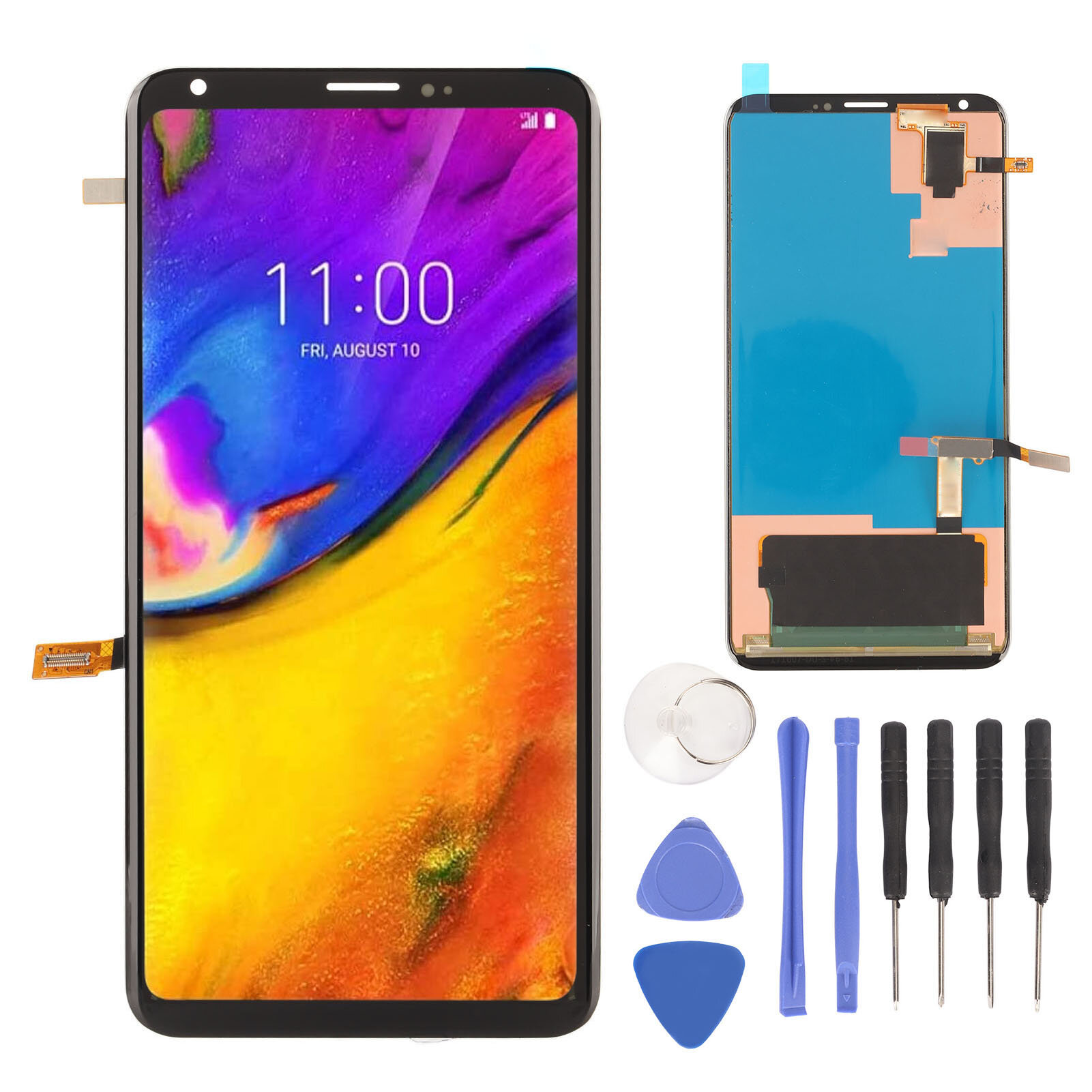 Замена экрана для LG V30 Plus V35 ThinQ LCD -дисплей сенсорный экран дигитазатор для V350ULM V350AWM H932 H931 V300S