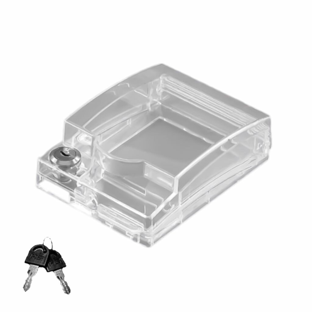 Легко устанавливаемый водонепроницаемый корпус для уличных розеток в саду или на террасе, Ясно