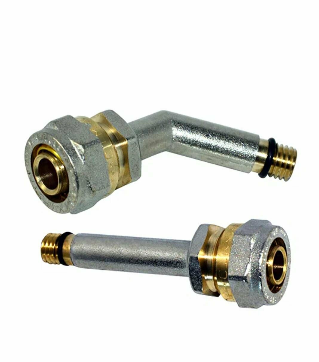 Вкрутка для смесителя СТМ 16 мм х M10 (CCS16M10/70311), латунь, серебристый