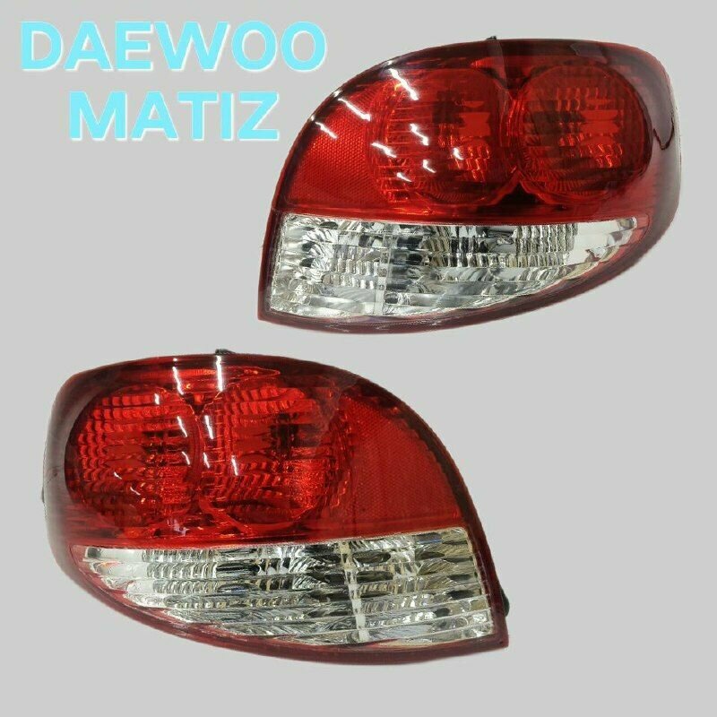 Комплект задних фонарей, для Daewoo Matiz, подсветка, прочный