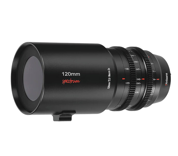 Объектив 7Artisans 120mm T2.9 Macro 2х L-Mount, макрообъектив, черный