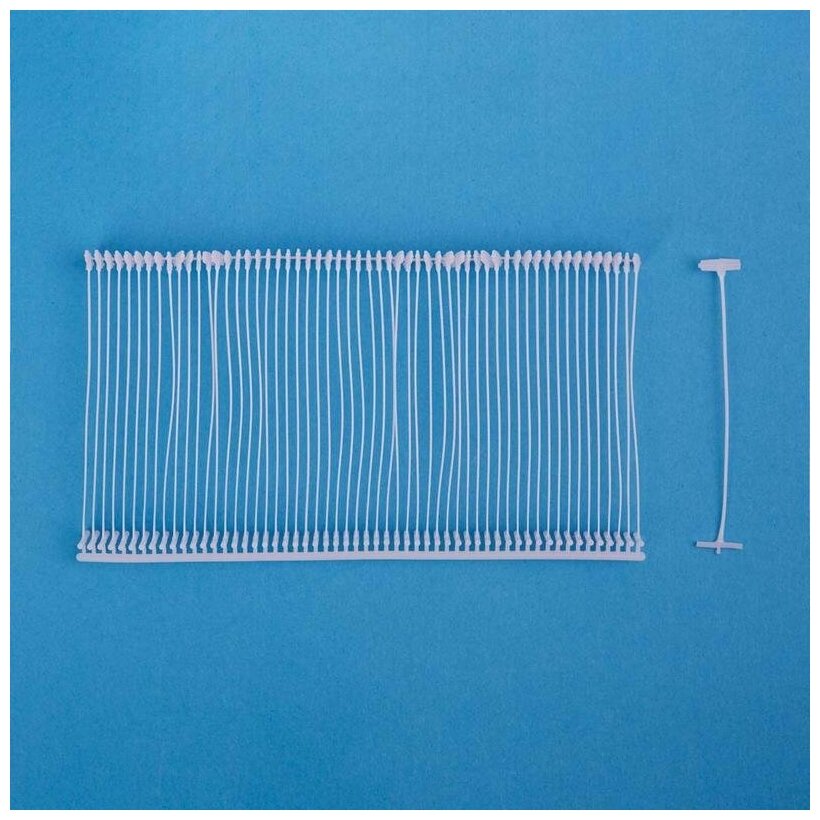 Биркодержатели для иглового пистолета MTX-05R толстая игла, прямой, 50 мм, 5000 штук в упаковке