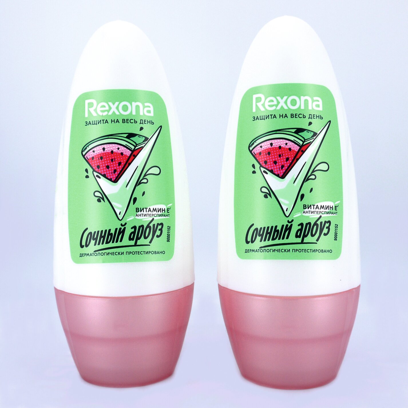Антиперспирант шариковый Rexona "Сочный арбуз". Упаковка 2 шт.